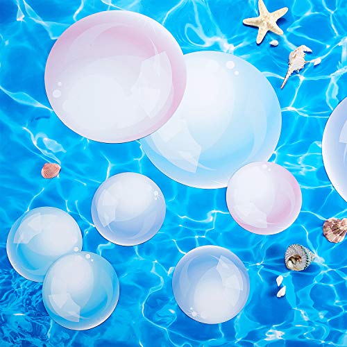 30 Pieces Bubble Cutouts Sea Ocean Themed Cutouts for Mermaid Theme Home Room Accessory Birthday Prom Wedding Baby Shower Party Supply School Bulletin Board Decoration