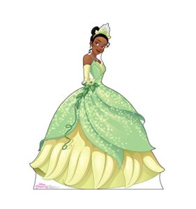 advanced graphics tiana life size cardboard cutout standup – disney princess friendship adventures