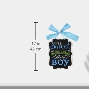 Boy Baby Shower Sign - 14 1/4" x 9 1/4", 1 Pc