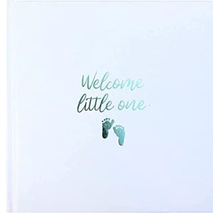 FUNNY PARTY PIECES Baby Shower Guest Book - Welcome Little One - Baby Book Keepsake Memory Idea for The Mummy to Be