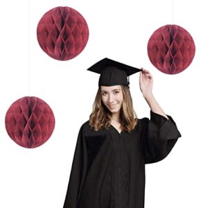 Graduation Decorations Maroon Gold 2023 Burgundy Gold Balloons/Maroon Grad Congrats Banner 2023 Burgundy Graduation Party/Fsu Graduation Decorations Class of 2023