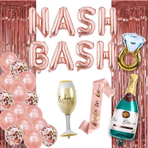 nashville bachelorette party decorations – bachelorette party favors bridal shower decorations – bachelorette balloons decor – nash bash balloons – bachlorette bachelorette party supplies sash