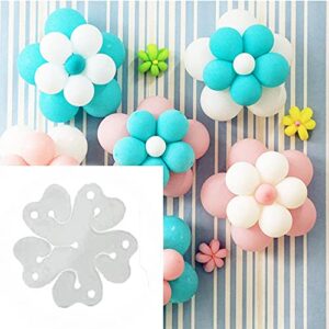 50pack Balloon Clips Balloon Flower Clips Reusable Balloon Clip For Arch,Balloons In Sufficient Quantity Balloon Decorating Tool For Birthday,Wedding,Baby Shower