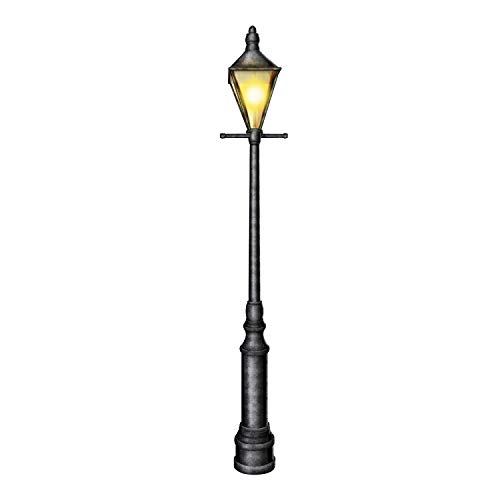 Beistle Cardstock Jointed Lamppost, 6-Feet