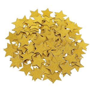 ccinee glitter gold star confetti for wedding bachelorette party st. valentine’s day decoration pack of 200