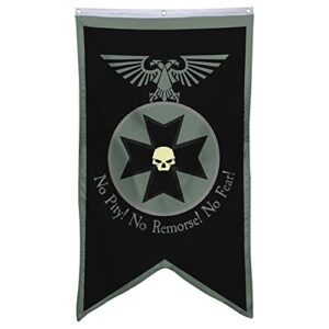 bayyon black templars banner flag 30×50 inch man cave home office bed room decor