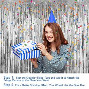 Birthday Decorations Men Happy Birthday Balloons for Women Blue and Gold Bday Party Suppliers with Rain Curtains Girls Boys suit for Age 13th 16th, 18th, 21st, 30th, 40th, 50th, 60th Birthday Decor