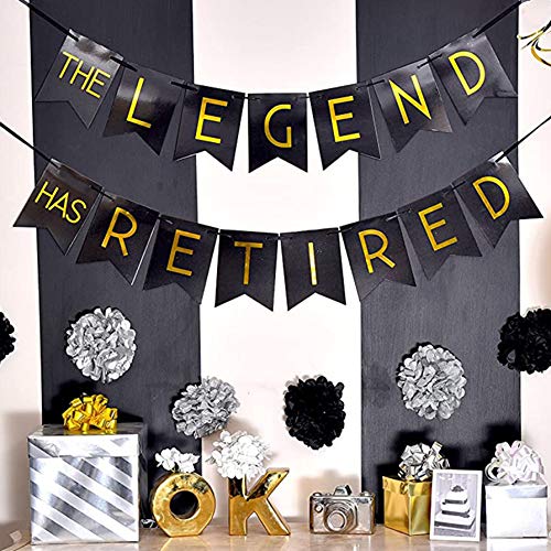 UrbanRed Retirement Party Decorations - Happy Retirement Decorations for Party - Farewell Party Decorations - Retirement Party Supplies Happy Retirement Banner, Retirement Sash & Retirement Balloons