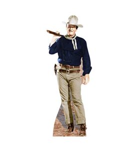 advanced graphics john wayne rifle on shoulder life size cardboard cutout standup