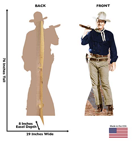 Advanced Graphics John Wayne Rifle on Shoulder Life Size Cardboard Cutout Standup