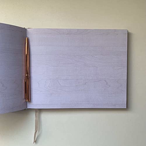 Wedding Guest Book: Grey Guest Book with 100 Pages/50 Sheets, Wedding guestbook with a Grey Hard Cover Board, and Rose Gold Stamping, Sign in Guest Book, Guest Book for Weddings, Baby Showers etc.