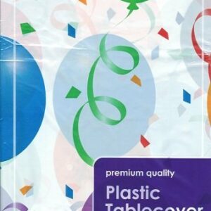 2-Pack Plastic Rectangle Party Tablecloth Purple 54 X 108 Inches