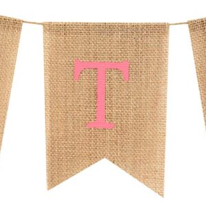 Baby Gender Reveal Party Supplies - Burlap Banner for Gender Reveal,Perfect Gender Reveal Ideas Theme, Boy or Girl Banner for Party Decorations, Unique Baby Shower Ideas (Touchdowns OR Tutus Banner)