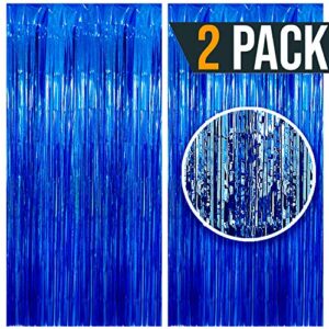 blue birthday decorations backdrop curtains for birthday backdrop party decorations, fringe backdrop, blue backdrop, photo booth backdrops, streamers birthday decorations, blue party decorations boys