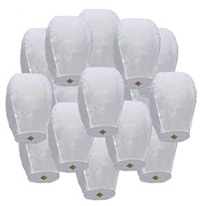 white lanterns with 40 pcs, lantern for wedding, valentine’s day, halloween, thanksgiving, christmas, party.