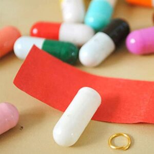 Capsule Message Love Note Pills, 100PCS Couples Secret Gifts Letter Gift for Wife Husband Gilfriend Boyfriend Valentine Day Birthday Christmas Anniversary Long Distance Relationships Gift