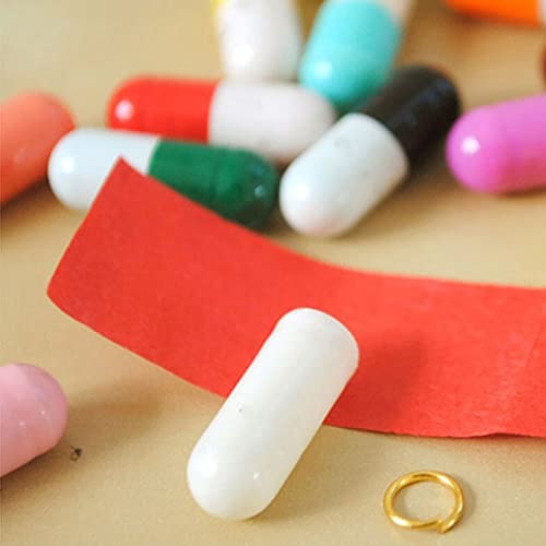 Capsule Message Love Note Pills, 100PCS Couples Secret Gifts Letter Gift for Wife Husband Gilfriend Boyfriend Valentine Day Birthday Christmas Anniversary Long Distance Relationships Gift