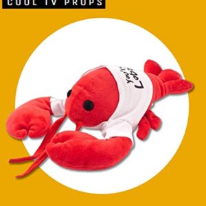 You’re My Lobster Plush Decoration – Cool TV Props Friends Lobster Plush Decoration – Ross Geller Rachel Green Lobster Decoration in Cute White T-Shirt – 8” (20cm) Head to Tail, 6” (15cm) Claw to Claw