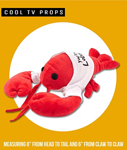 You’re My Lobster Plush Decoration – Cool TV Props Friends Lobster Plush Decoration – Ross Geller Rachel Green Lobster Decoration in Cute White T-Shirt – 8” (20cm) Head to Tail, 6” (15cm) Claw to Claw