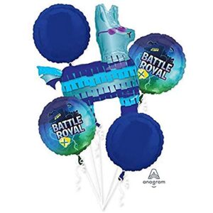 anagram battle royal foil balloon bouquet, medium, multicolor,40383-01