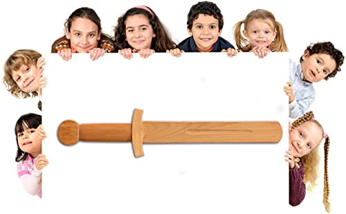 Creative Children's Outdoor Wooden Toy Sword Men and Women Smooth Surface Treatment Roman Wooden Sword