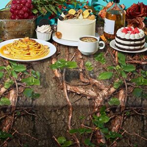 Hunting Tablecloths Hunting Party Decorations Camo Table Covers Hunting Party Supplies Plastic Hunting Table Decorations for Hunting Camo Birthday Baby Shower Party Supplies (1 Piece)