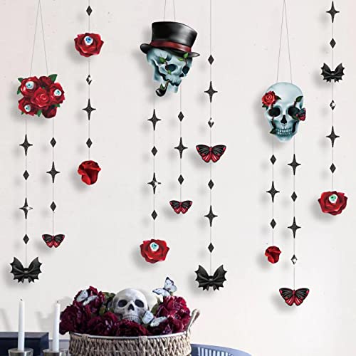 Halloween Pirate Skull Garlands for Halloween Party Decorations Hanging Decoration Banner