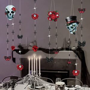 Halloween Pirate Skull Garlands for Halloween Party Decorations Hanging Decoration Banner