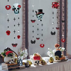 Halloween Pirate Skull Garlands for Halloween Party Decorations Hanging Decoration Banner