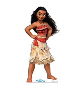 advanced graphics moana life size cardboard cutout standup – disney’s moana