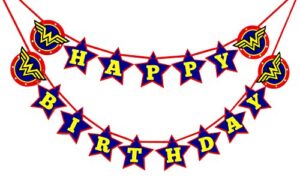 seyal® w woman happy birthday banner