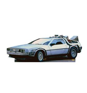 advanced graphics delorean life size cardboard cutout standup – back to the future (1985 film)