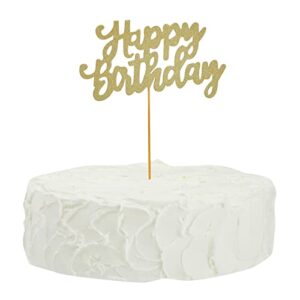 Funny Gold Happy Birthday Banner and Cake Topper Set, Holy Sh*t You're Old Party Decorations (10 Feet)