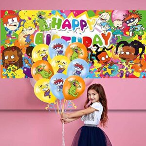 Rugrats Party Supplies Plates Decorations Balloons Cake Topper Backdrop Banner Birthday Set Decor