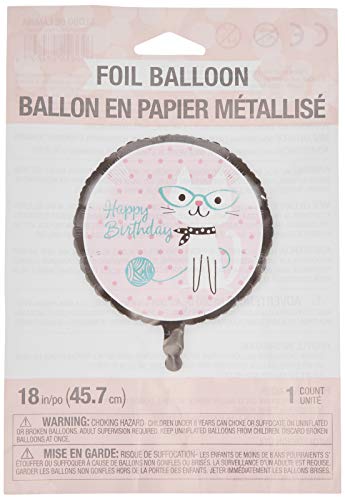 Creative Converting METALLIC BALLOON 18", Multicolor,329402