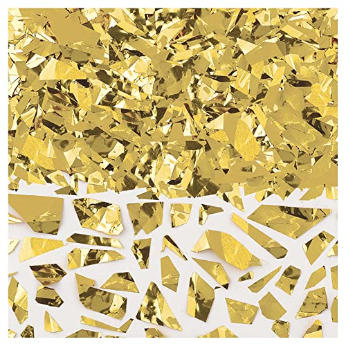 amscan Sparkle Foil Shred - 1.5 oz, Gold, 1 Pack