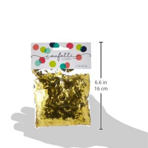 amscan Sparkle Foil Shred - 1.5 oz, Gold, 1 Pack