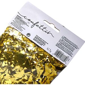 amscan Sparkle Foil Shred - 1.5 oz, Gold, 1 Pack