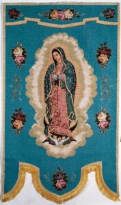 processional banner, olo guadalupe