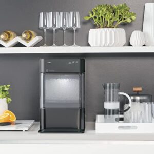 GE Profile Opal 2.0 | Countertop Nugget Ice Maker | Ice Machine with WiFi Connectivity | Smart Home Kitchen Essentials | Black Stainless