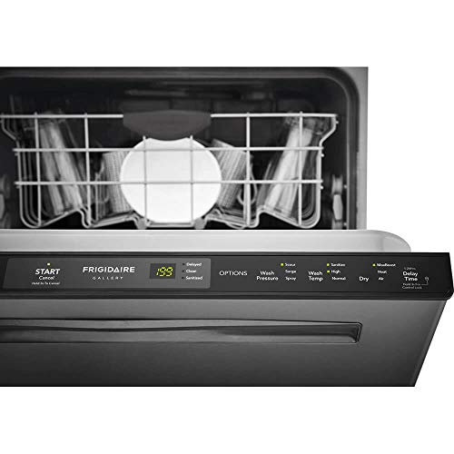 Frigidaire FGIP2468UD 24" Inch Energy Star Rated Built In Fully Integrated Dishwasher (Black Stainless Steel)