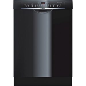 bosch she3ar76uc ascenta 24″ black full console dishwasher – energy star