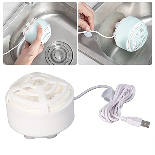 GOWENIC Mini Dishwasher, Portable Artificial Wave Design High Pressure Wave Dishwasher USB, Small Installation Free Dishwasher for Washing Fruit Vegetables Tableware