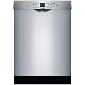 bosch 24″ 100 series stainless steel dishwasher