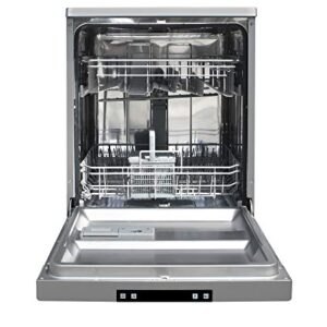 SPT SD-6513SSB 24″ Wide Portable Dishwasher with ENERGY STAR, 6 Wash Programs, 10 Place Settings and Stainless Steel Tub – Stainless