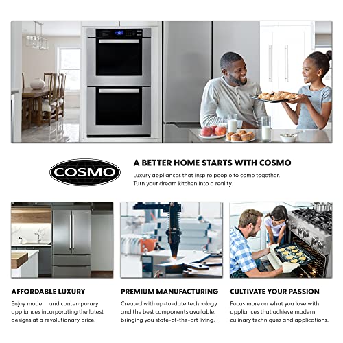 COSMO COS-DIS6502 24 in. Dishwasher in Fingerprint Resistant Stainless Steel with Stainless Steel Tub