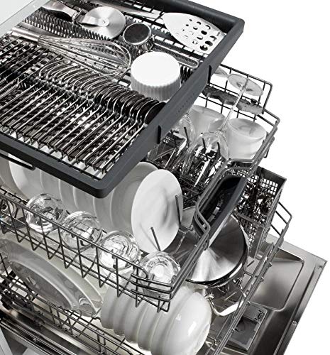 Verona VEDW24TSS 24 Inch Built In Dishwasher Touch Control 6 Wash Cycles 16 Place Settings, Stainless Steel