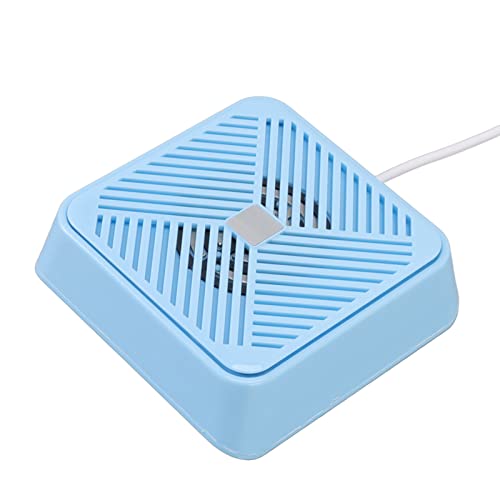 Acouto Mini Dishwasher, Sound Vibration Electrolytic Water Purification IP67 Waterproof Portable USB Dishwasher (Blue)