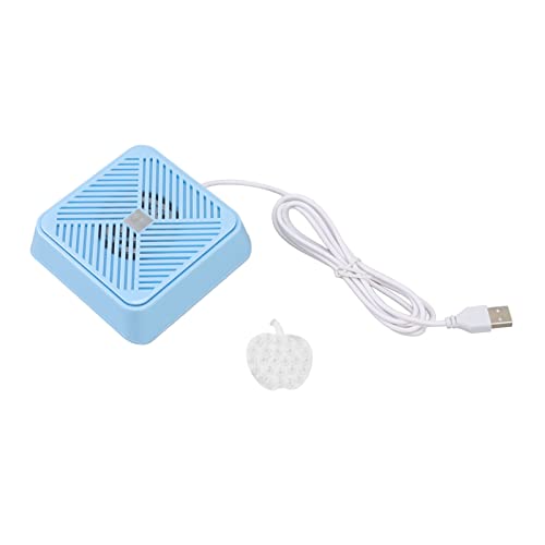 Acouto Mini Dishwasher, Sound Vibration Electrolytic Water Purification IP67 Waterproof Portable USB Dishwasher (Blue)