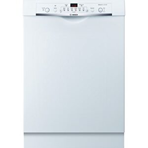 bosch she3ar72uc ascenta 24″ white full console dishwasher – energy star